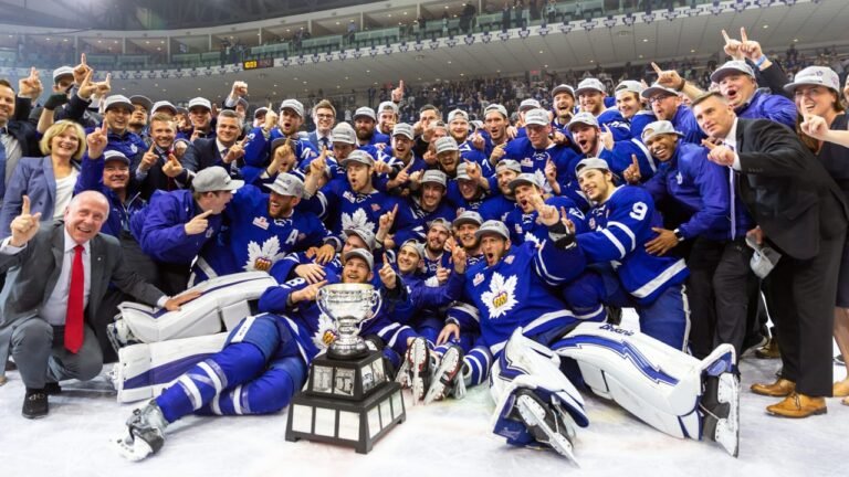 TORONTO MARLIES CAPTURE CALDER CUP WITH 4-3 GAME 5 VICTORY